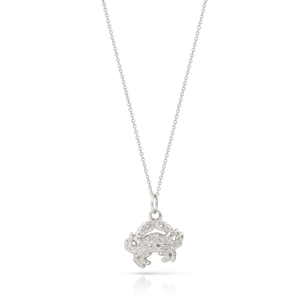 Blue Crab Charm in Silver – Marilyn Brogan Jewelry